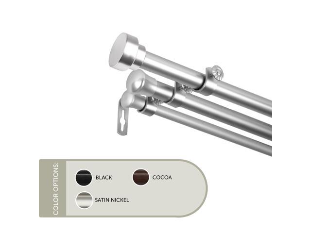 Click here for 13/16 inch Thornhill Triple Curtain Rod 66-120 - S... prices