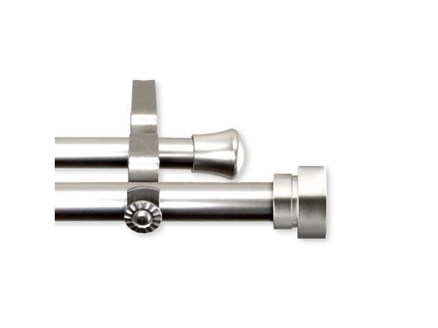 Click here for Thornhill Double Curtain Rod 13/16 inch 48-84 - Sa... prices