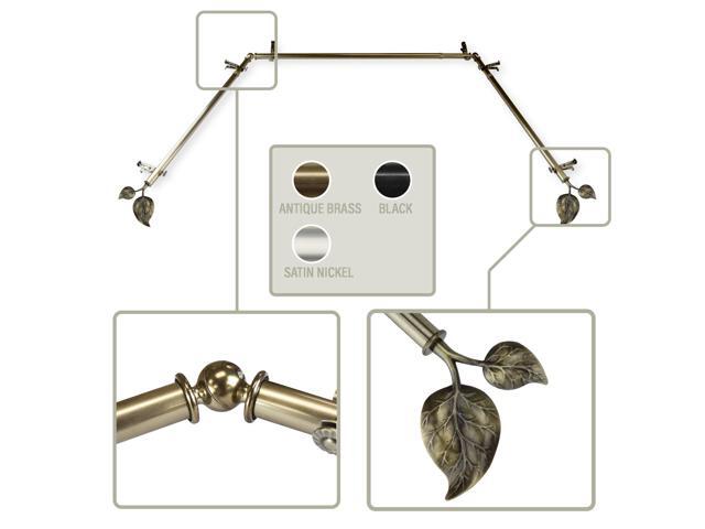 Click here for Eve 13/16 inch Bay Window Curtain Rod 20-36  38-72... prices