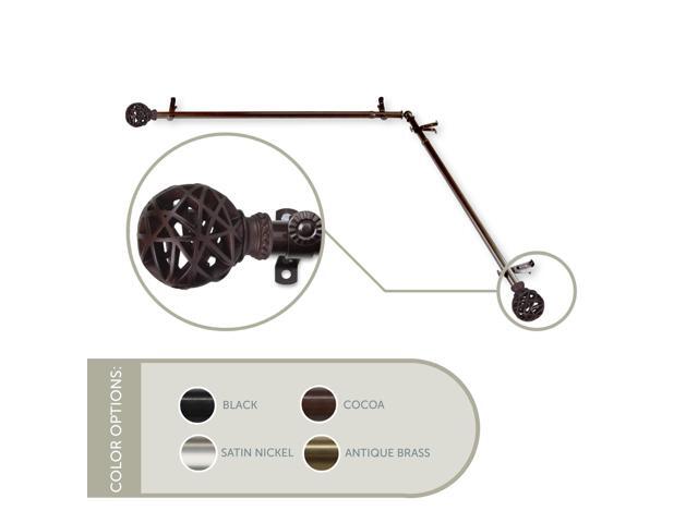 Click here for 13/16 inch Ruston Corner Window Curtain Rod 120-17... prices