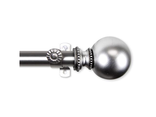 Click here for Lex Curtain Rod 13/16 inch 66-120 - Satin Nickel prices