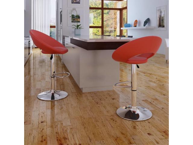 Click here for vidaXL Bar Stools 2 pcs Red Faux Leather prices