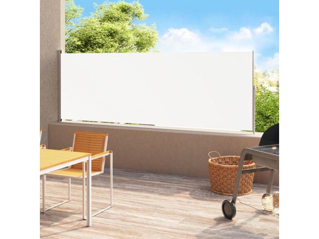 Click here for vidaXL Patio Retractable Side Awning 78.7x196.9 Cr... prices