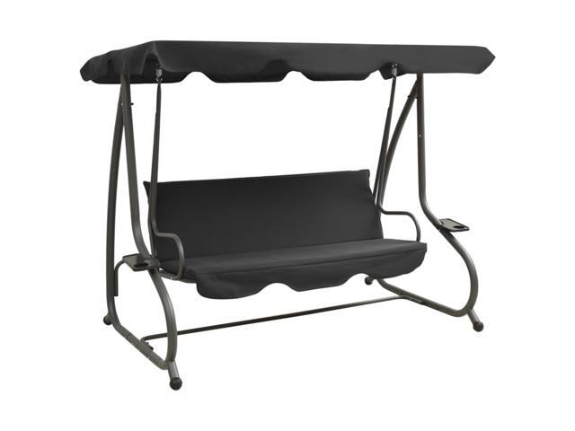 Click here for vidaXL Outdoor Swing Bench with Canopy Anthracite prices