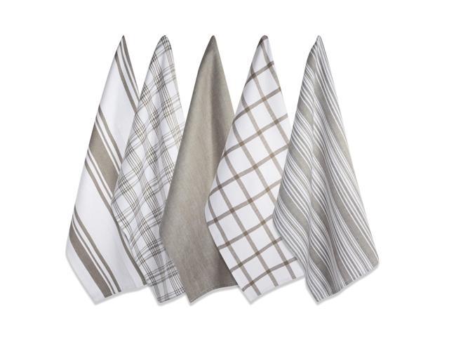 Click here for DII Assorted Brown Woven Dishtowel (Set of 5) prices