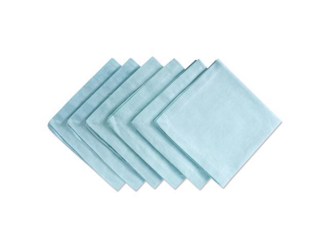 Click here for DII Aqua Solid Chambray Napkin (Set of 6) prices