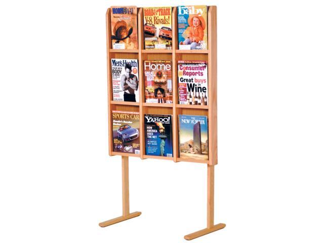 Click here for Wooden Mallet Divulge 9 Magazine Floor Display  Li... prices