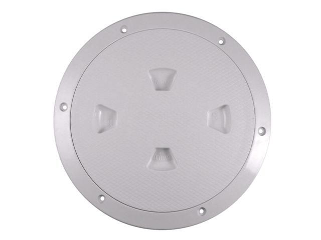 Click here for Beckson DP84-W Screw-Out Deck Plate - 8  White w/D... prices