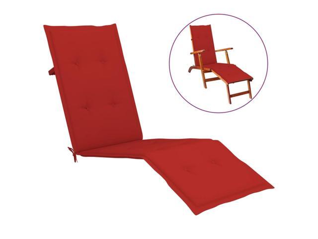 Click here for vidaXL Deck Chair Cushion Red (29.5+41.3)x19.7x1.6 prices