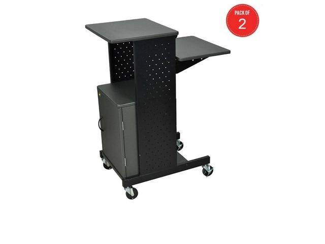 Click here for LUXOR PS4000C 4 Shelf Mobile Presentation Station... prices