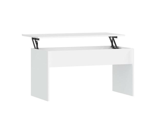 Click here for vidaXL Coffee Table White 40.2x19.9x20.7 Engineere... prices