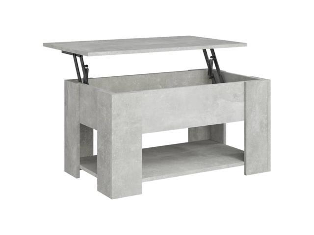 Click here for vidaXL Coffee Table Concrete Grey Engineered Wood... prices