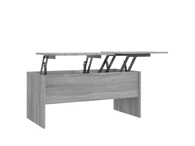 Click here for vidaXL Coffee Table Gray Sonoma 40.2x19.9x18.3 Eng... prices