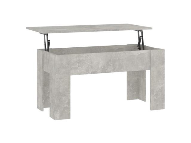 Click here for vidaXL Coffee Table Concrete Gray 39.8x19.3x20.5 E... prices
