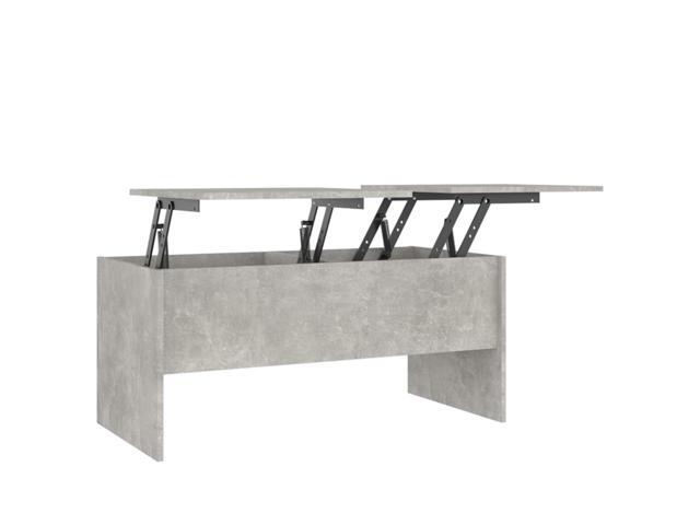 Click here for vidaXL Coffee Table Concrete Gray 40.2x19.9x18.3 E... prices