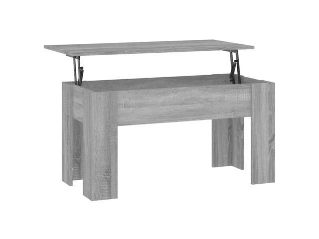 Click here for vidaXL Coffee Table Gray Sonoma 39.8x19.3x20.5 Eng... prices