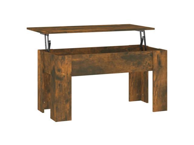 Click here for vidaXL Coffee Table Smoked Oak 39.8x19.3x20.5 Engi... prices