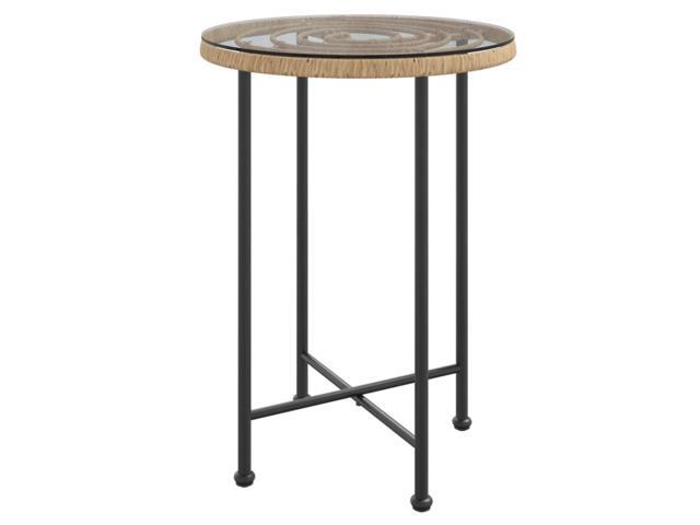 Click here for vidaXL Dining Table 21.7Tempered Glass and Steel prices