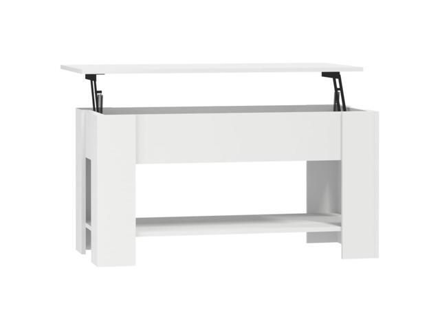 Click here for vidaXL Coffee Table White 39.8x19.3x20.5 Engineere... prices