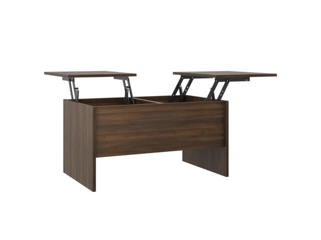 Click here for vidaXL Coffee Table Brown Oak Engineered Wood prices