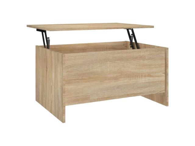 Click here for vidaXL Coffee Table Sonoma oak Engineered wood Com... prices