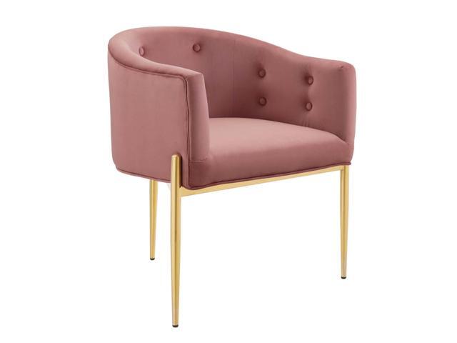 Click here for Savour Tufted Performance Velvet Accent Chair Dust... prices