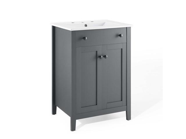 Click here for Nantucket 24 Bathroom Vanity Gray White prices