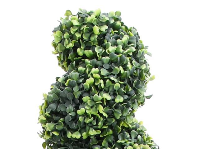 Click here for vidaXL Artificial Boxwood Spiral Plant with Pot Gr... prices