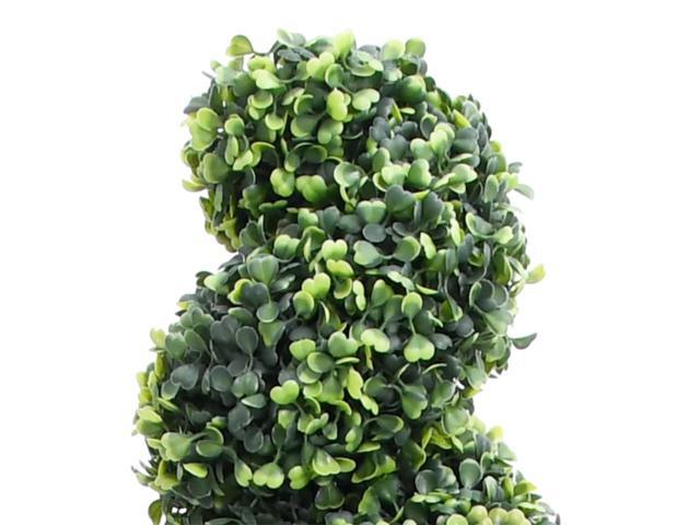 Click here for vidaXL Artificial Boxwood Spiral Plant with Pot Gr... prices