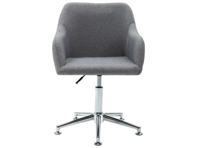 Click here for vidaXL Swivel Office Chair Light Gray Fabric prices