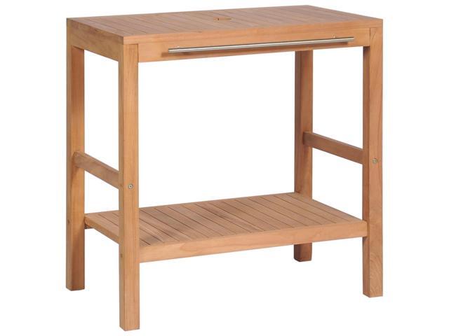 Click here for vidaXL Bathroom Vanity Cabinet Solid Teak 29.1x17.... prices