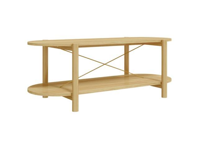 Click here for vidaXL Coffee Table 43.3x18.9x15.7 Engineered Wood prices