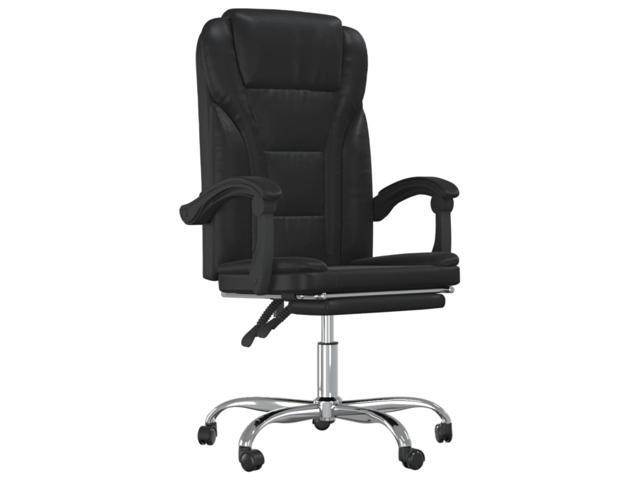 Click here for vidaXL Reclining Office Chair Black Faux Leather prices