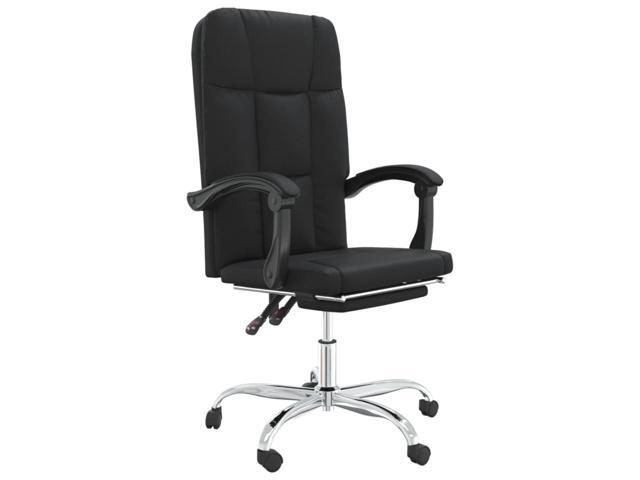 Click here for vidaXL Reclining Office Chair Black Faux Leather prices