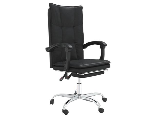 Click here for vidaXL Reclining Office Chair Black Faux Leather prices