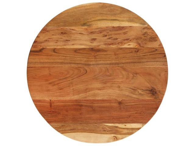 Click here for vidaXL Side Table 23.6x(16.5-24.4) Solid Wood Acac... prices