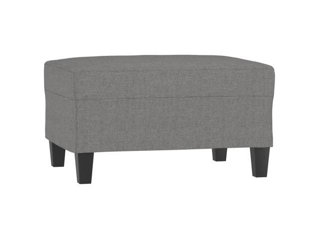 Click here for vidaXL Footstool Dark Gray 27.6x21.7x16.1 Fabric prices