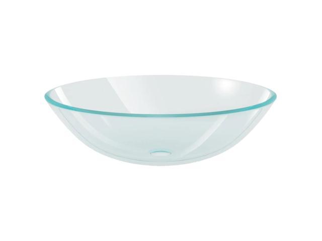 Click here for vidaXL Basin Tempered Glass 16.5 Transparent prices