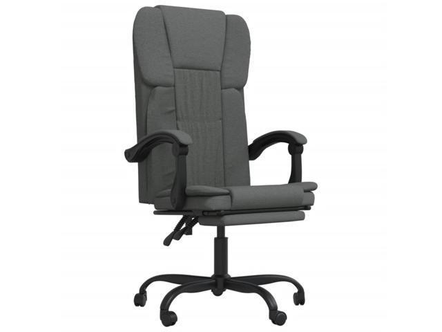 Click here for vidaXL Reclining Office Chair Dark Gray Fabric prices