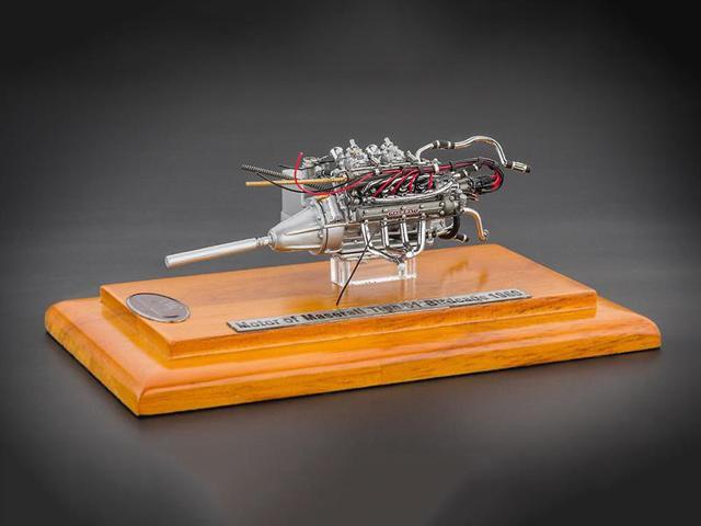 Click here for Engine with Display Showcase from 1960 Maserati Ti... prices
