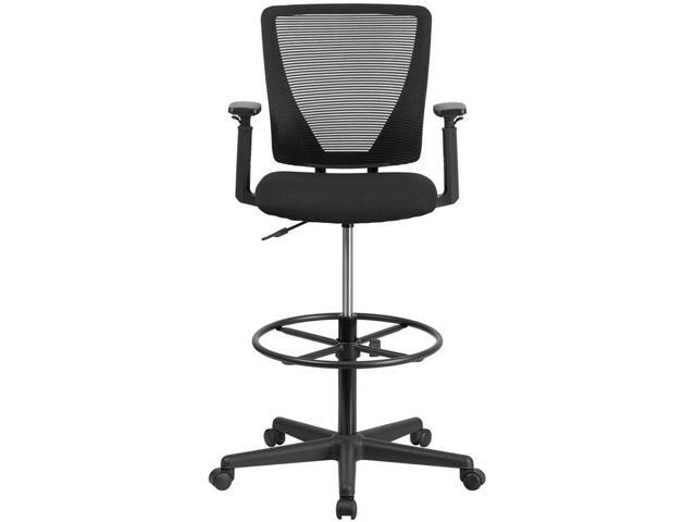 Click here for Ergonomic Mid-Back Mesh Drafting Chair with Black... prices