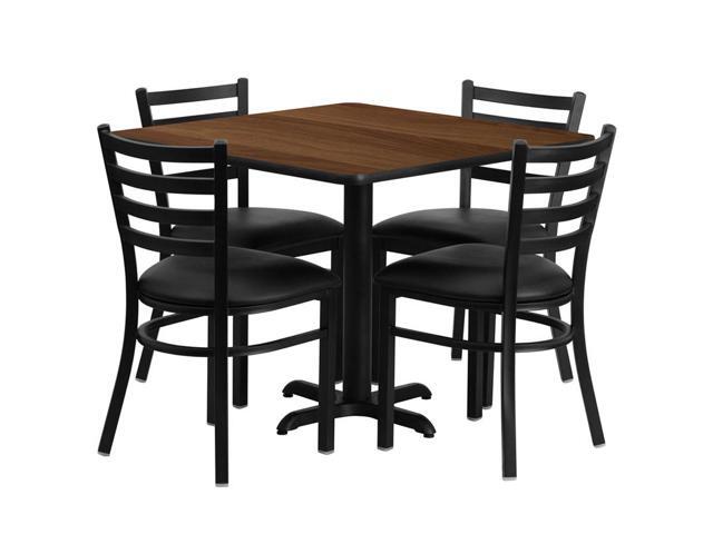 Click here for Flash Furniture Square Laminate Table Set with 4 L... prices