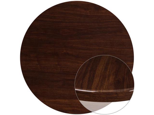 Click here for Flash Furniture TP-WAL-48RD-GG Round Resin Walnut... prices