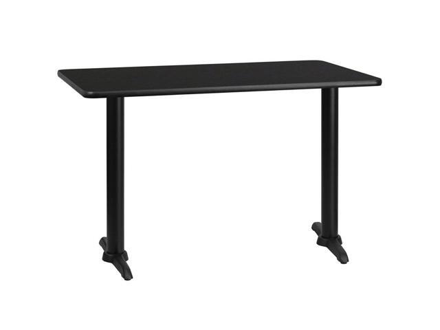 Click here for 30 x 48 Rectangular Black Laminate Table Top with... prices