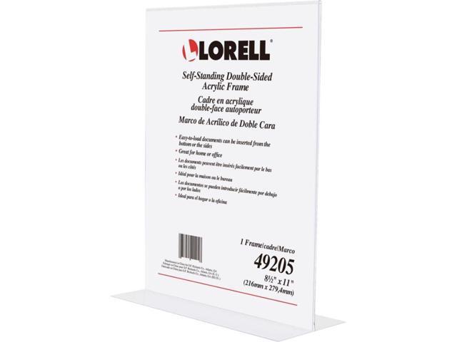 Click here for Lorell Double Sided Frame Acrylic 8.5x11 Clear 492... prices