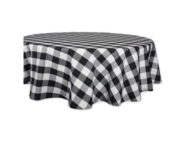 Click here for DII Black Buffalo Check Tablecloth 70 Round prices