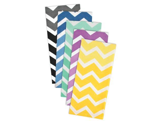 Click here for DII Yellow Chevron Dishtowel (Set of 2) prices