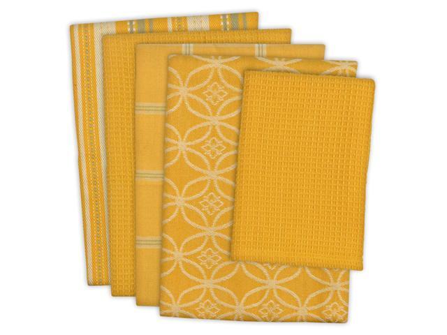 Click here for DII Assorted Mustard Dishtowel & Dishcloth (Set of... prices