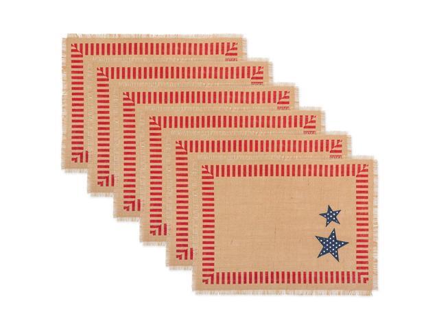 Click here for DII 4th Of July Jute Placemat (Set of 6) prices