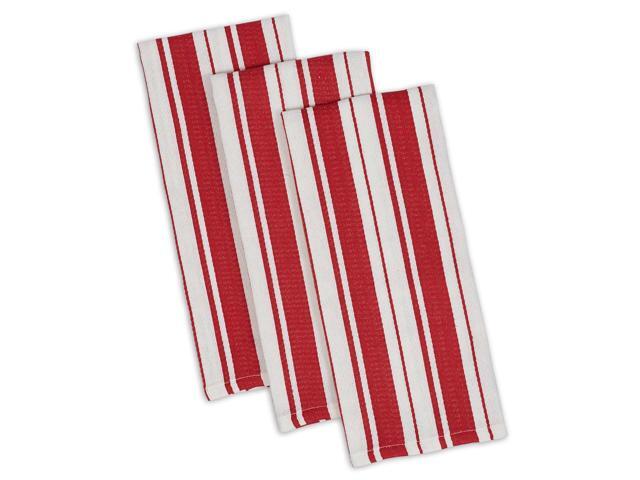 Click here for DII Tomato Stripe Gourmet Dishtowel (Set of 3) prices